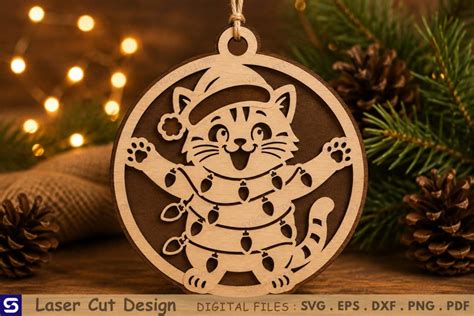 Bottony Cross Earring Svg Laser Cut File Christian
