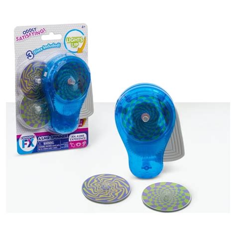 Sensory Fx Asmr Light Up Disc Spinners Styles May Vary Fidget And