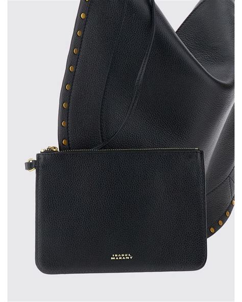 Isabel Marant Shoulder Bag In Black Lyst Uk
