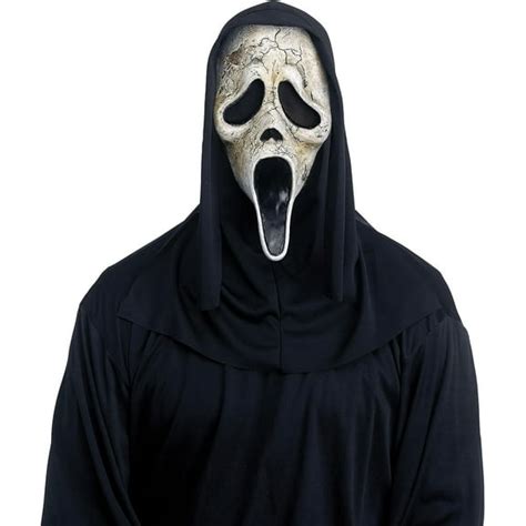 Fun World Adult Halloween Ghost Face Mask Officially Licensed Scary