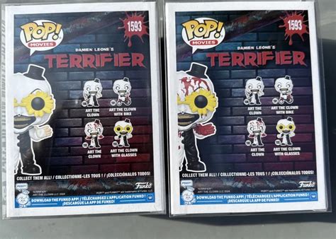 FUNKO POP! TERRIFIER Art the Clown with Glasses 1593 Chase – Funko Exclu Damaged £150.00 ...