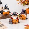 3figurines Decor Pumpkin Themed Handmade Vampire Wizard Witch Ts For