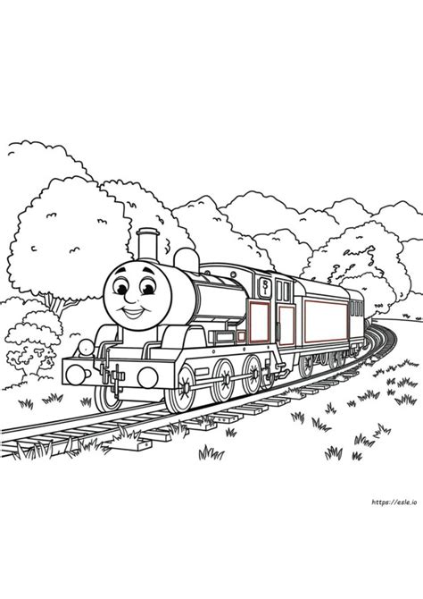Thomas Și Prietenii Toate Locomotivele Pornesc Planșe De Colorat Esle