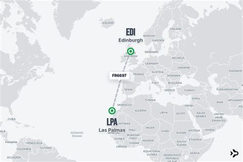 Fr6697 Ryanair Flight Status And Tracker Lpa Edi