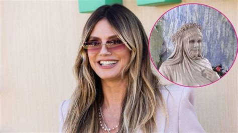 Heidi Klum Emulates A Living Statue In Shocking 2026 Met Gala Look