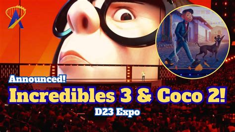 Pixar Reveals Incredibles 3 And Coco 2 At D23