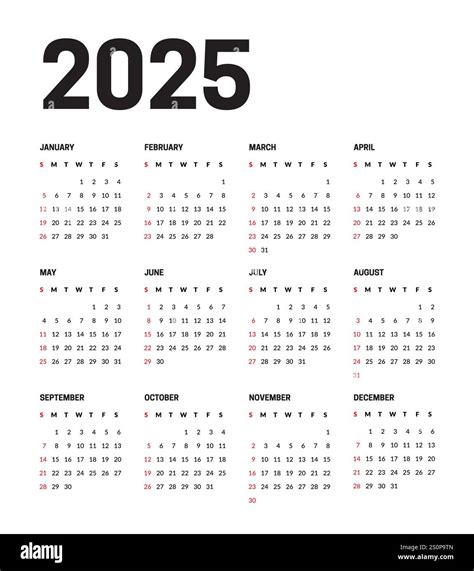 Every Month Cut Out Stock Images Pictures Alamy