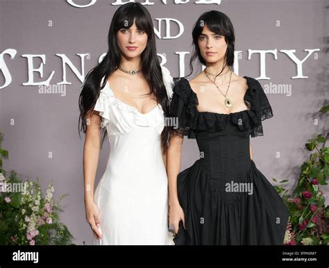L R Elisha Herbert And Renee Herbert At The Focus Features Sense And