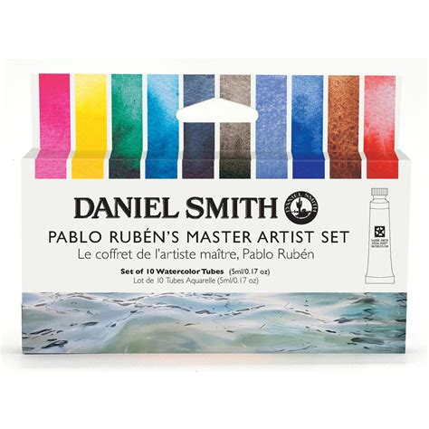 Daniel Smith Artist Edition Watercolor Set 5ml Tubes Pablo Rubens 10 Color Artist Set