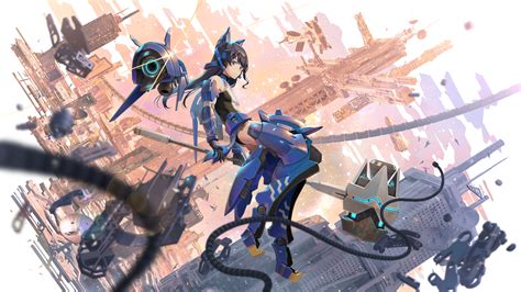 Pinakes Koashi Mutsumi Alice Gear Aegis Absurdres Commentary