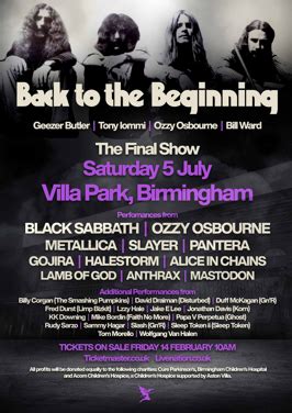 Back To The Beginning Wikipedia