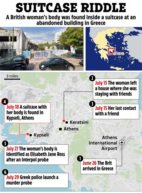 Man 26 Arrested Over Death Of Brit Woman Found In Suitcase In Athens