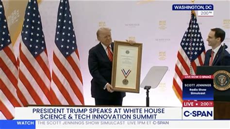 Donald Trump Given His Uncles National Science Medal