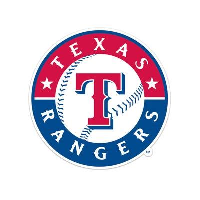Fan Creations Texas Rangers 24 Logo Cutout Sign Multicolor 203426285