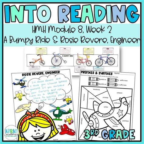 HMH Into Reading 3rd Grade Module 8 A Bumpy Ride Rosie Revere Craft