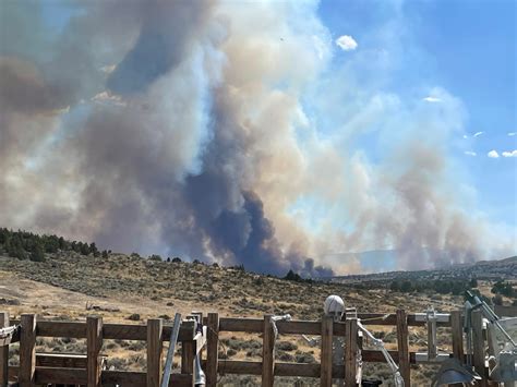 See Photos Of The Bug Fire From Deerlodge Road In Reno