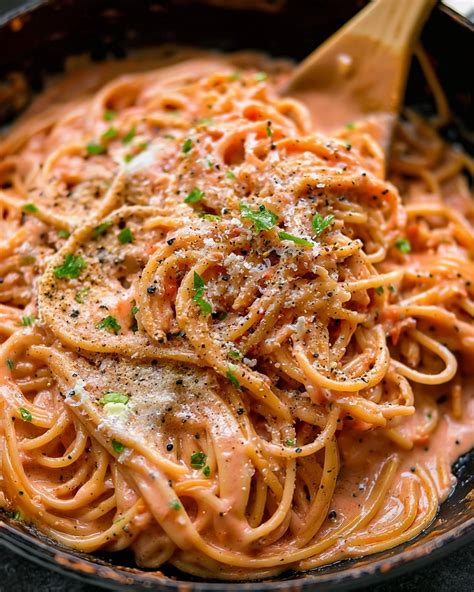 Pasta With Tomato Cream Sauce Delicious And Easeful Homemade Pasta