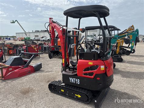 2026 Cfg Ynt18 Mini Excavator Unused Ritchie Bros Auctioneers