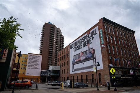 Caitlin Clark Gets New Nike Banners In Des Moines As Caitlin 1s Drop