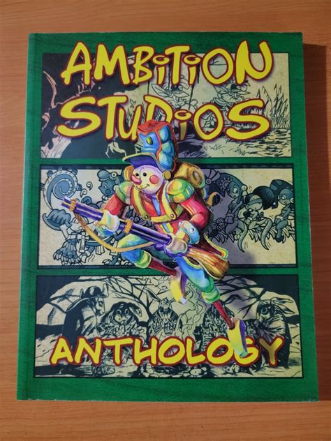Ambition Studios Antologia Tpb Grafico Romanzo Firmato Arte ~ Quasi