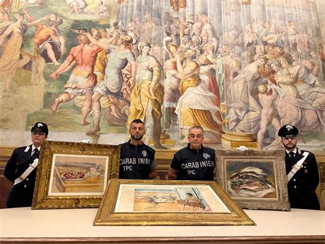 Italian Carabinieri Recover Stolen Renoir Cézanne And Matisse Artworks