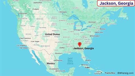 Where Is Jackson Ga Location Map Of Jackson Georgia