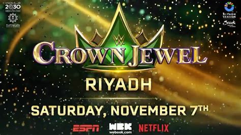 Wwe Crown Jewel 2026 Set For November 7