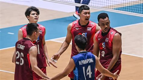 ผลวอลเลย์บอลสด วอลเลย์บอลชายไทย แซงชนะเวียดนาม คว้าอันดับ 3 Sea V Cup