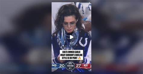 Carlie Irsay Gordons Sideline Bling Goes Viral Drip With Diggs