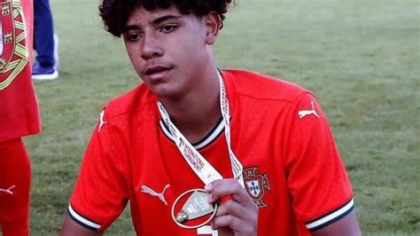 Like Father Like Son Ronaldo Jr Makes Portugal Debut Rediff Sports