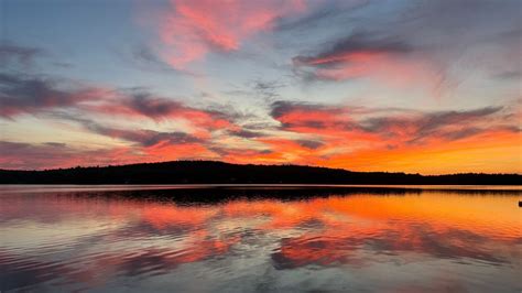 A Lowering Sun Angle Maine Is Nearing The Time Of Year With The
