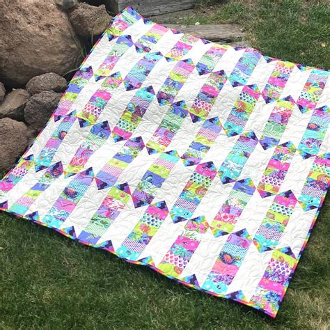 Happy Quilting Jelly Roll Gems For National Sew A Jelly Roll Day
