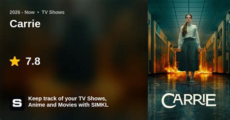 Carrie Tv Series 2026 Now