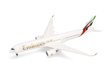 Herpa Wings 1200 プラスチック製 A350 900 エミレーツ航空 A6 Exa ガリバー
