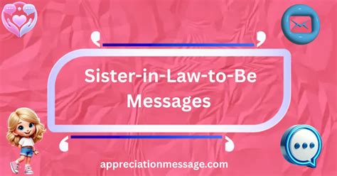 70 Best Short Sister In Law To Be Messages And Quotes
