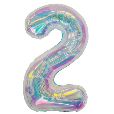 Edge Collections Iridescent Foil Number Oriental Trading