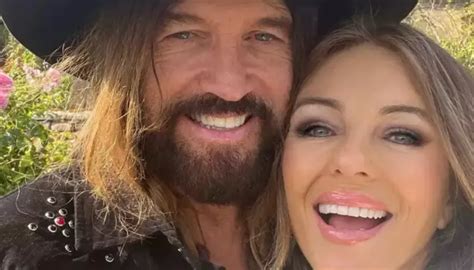 Elizabeth Hurley Said She And Billy Ray Cyrus Are Like Twins Amid