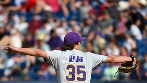 Lsu Baseball Rallies Again To Beat Wofford At Chapel Hill Regional