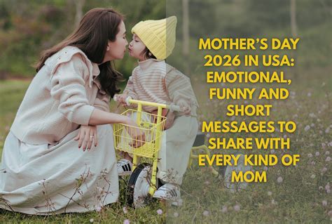 Mothers Day 2026 In Usa Emotional Funny And Short Messages To Share