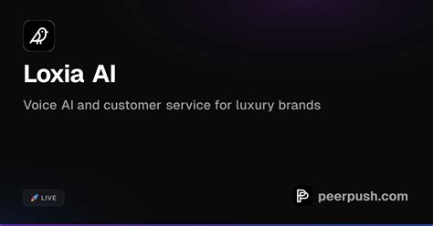 Loxia Ai Peerpush