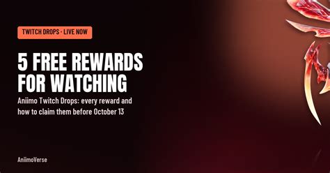 Aniimo Twitch Drops Every Reward And How To Claim Them