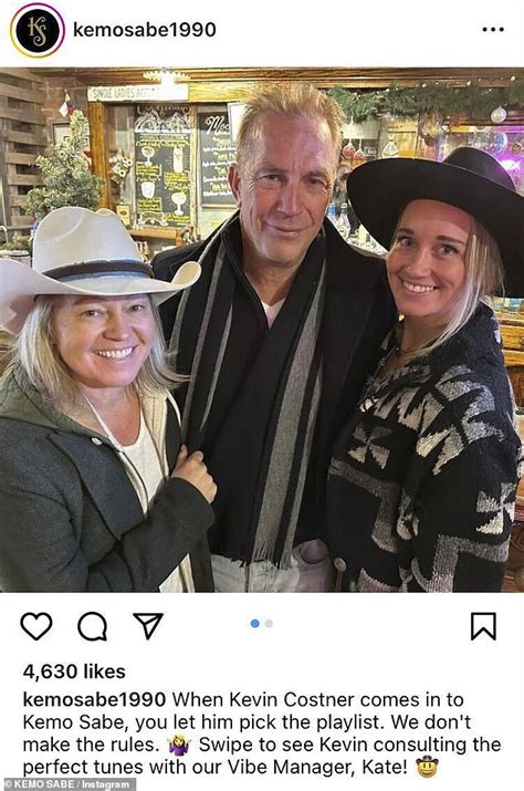 Kevin Costners Affectionate Mystery Blonde Companion Unmasked Aspen