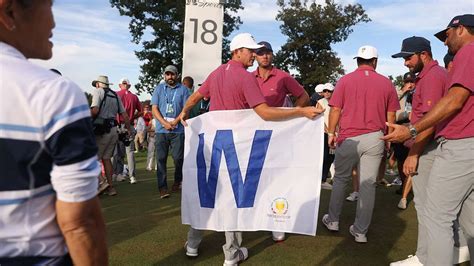 Team Usa Comes Back To Win Presidents Cup With Dominant Sunday Performance