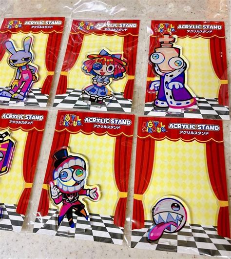 Amazing Digital Circus Tadc Tera Terada Acrylic Stand 8 Set Collectible