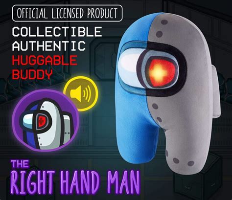The Among Us Right Hand Man Feature Plush Is Anything But Sus The Toy
