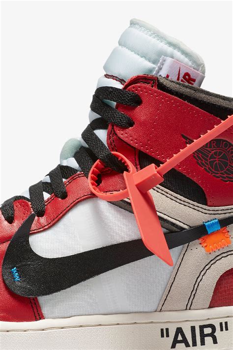 Date De Sortie De La The Ten Air Jordan Off White Nike Snkrs