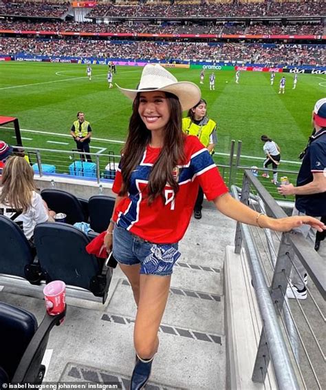 Meet The Glamorous Ex Footballer Behind Haaland Isabel Johansen Is The