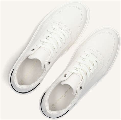 Witte Stefano Lauran Lage Sneakers Star 001 Omoda