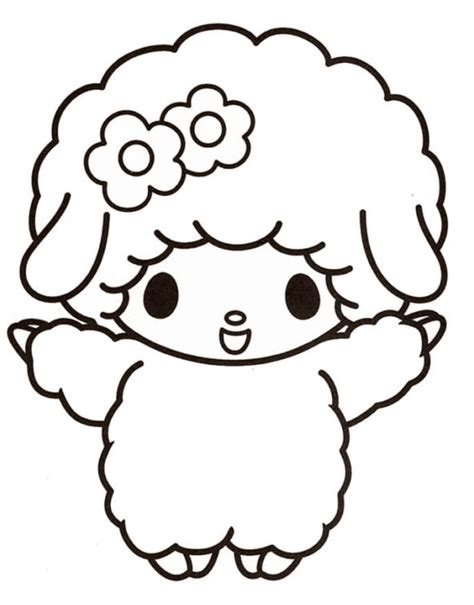 70 My Melody Coloring Pages Free Printable Pdf And Online Coloring