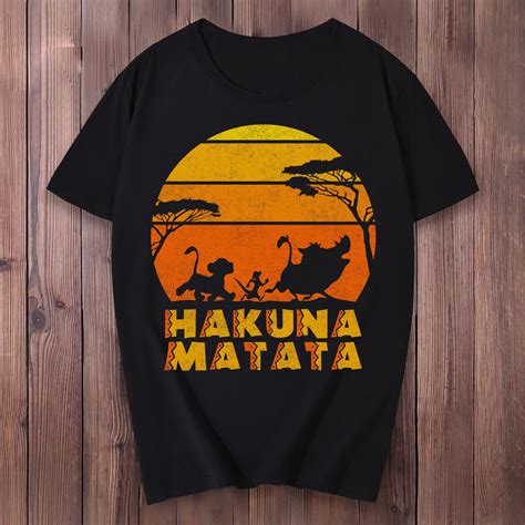 Hakuna Matata Sunset Vintage T Shirt